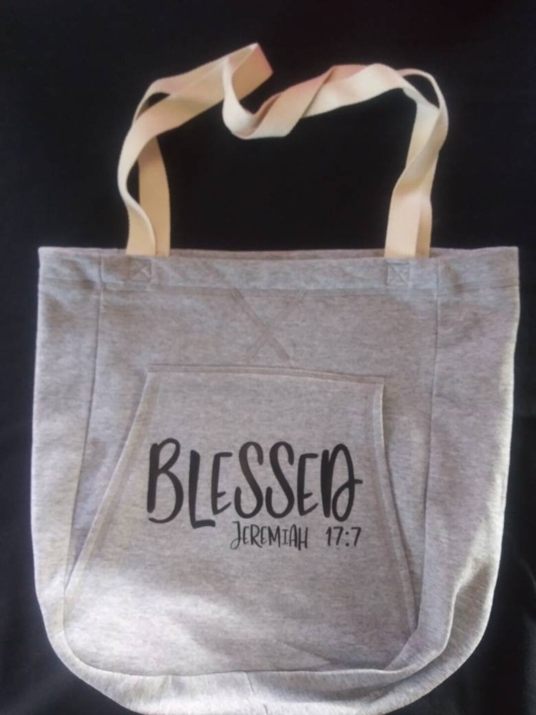 Inspirational Fleece Totes Blessed Joyful Healed Saved Redeemed ...