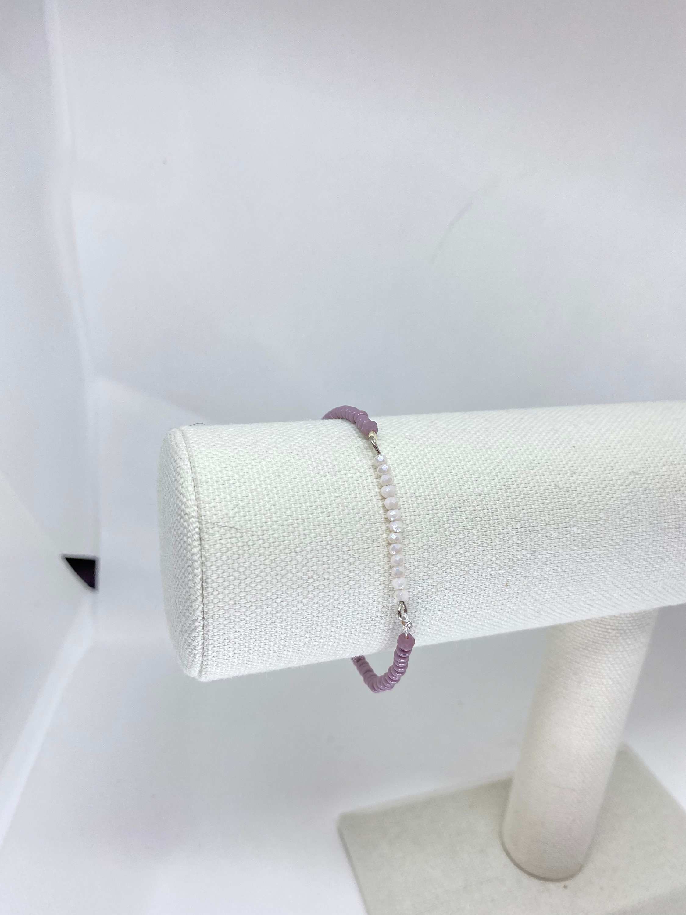 Beaded Bar Bracelet - Etsy