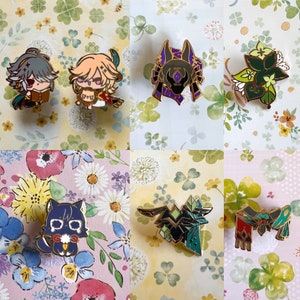 Genshin Impact Inspired Pins Sumeru Kaveh Alhaitham Nahida Cyno ...