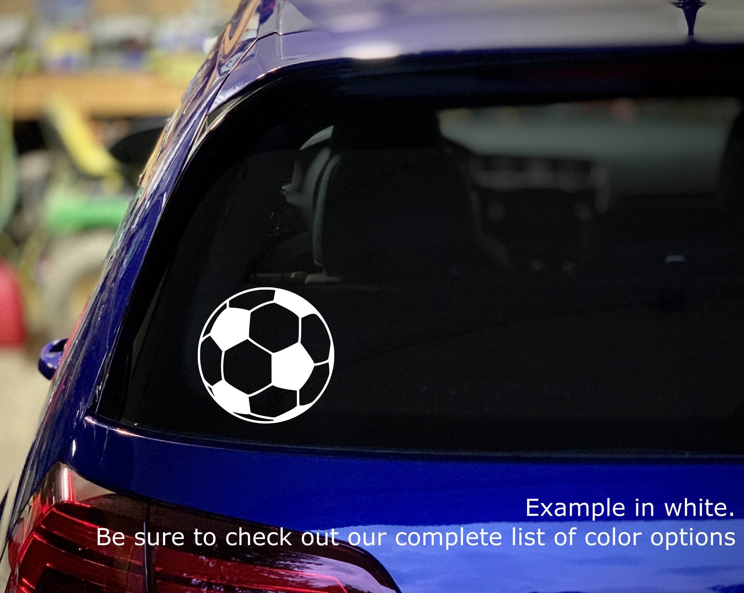 Soccer Ball Decal - Etsy