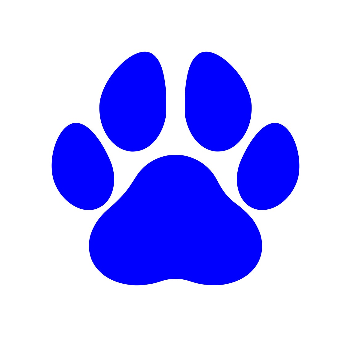 Dog / Puppy Paw Print Vinyl Decal Sticker - Etsy
