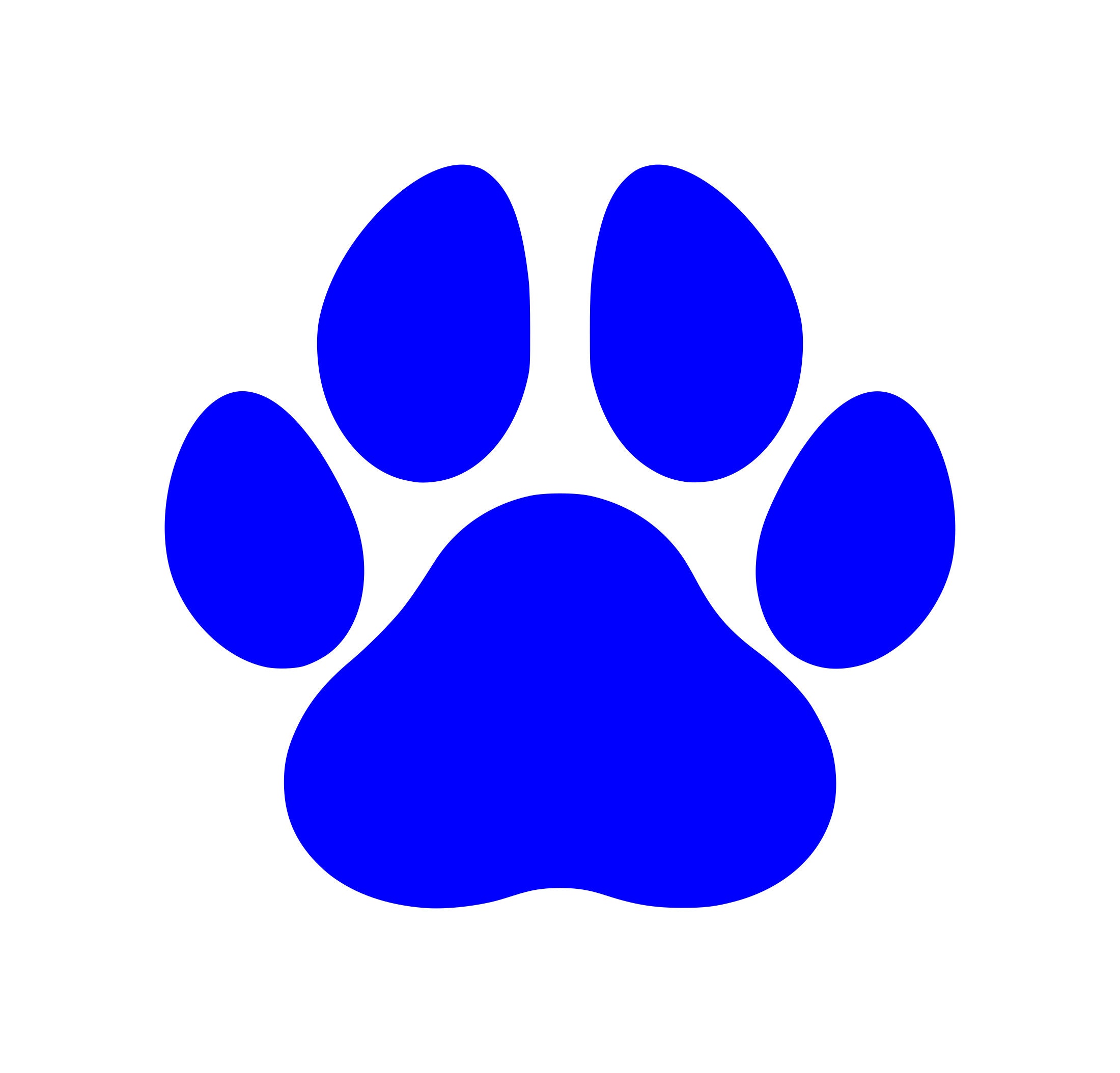 Dog / Puppy Paw Print Vinyl Decal Sticker - Etsy