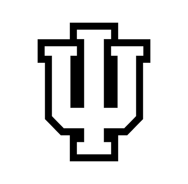 Indiana Hoosiers Vinyl Decal Sticker | Etsy