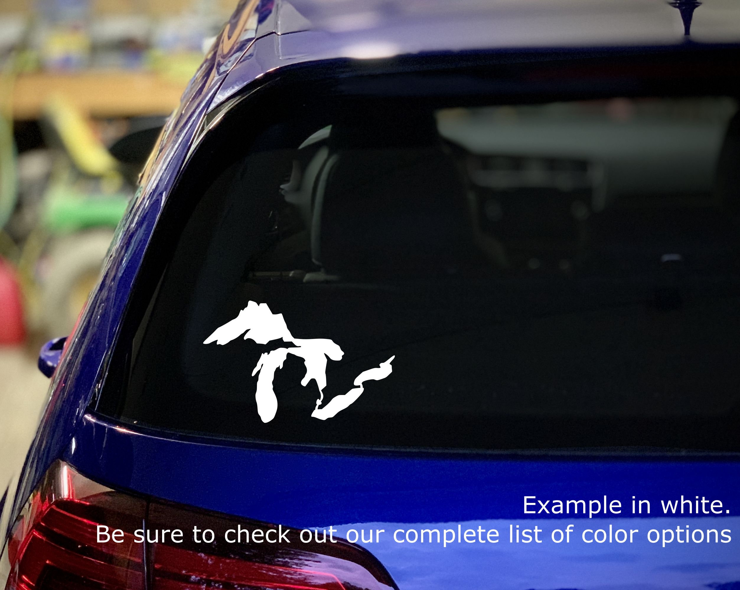 Great Lakes Vinyl Decal Sticker - Etsy