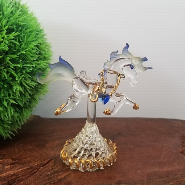 Spun Glass Carousel - Etsy