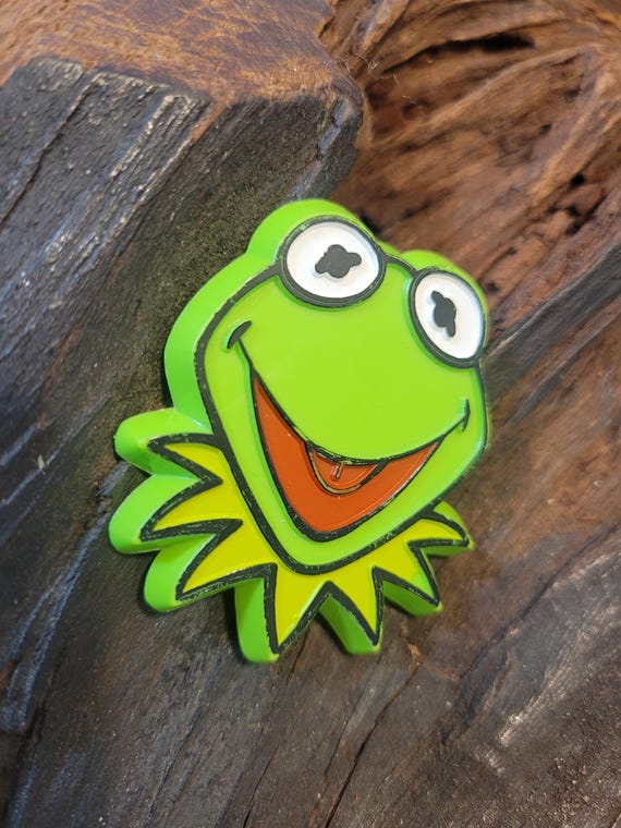 Vintage Kermit The Frog Pin From Hallmark, Vintage Mu… - Gem