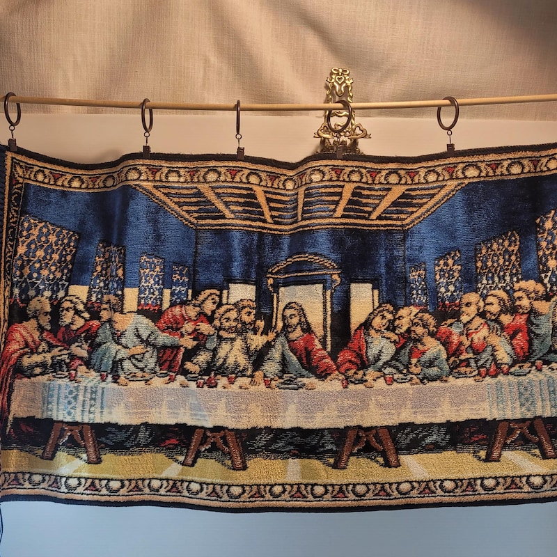 Last Supper Tapestry - Etsy