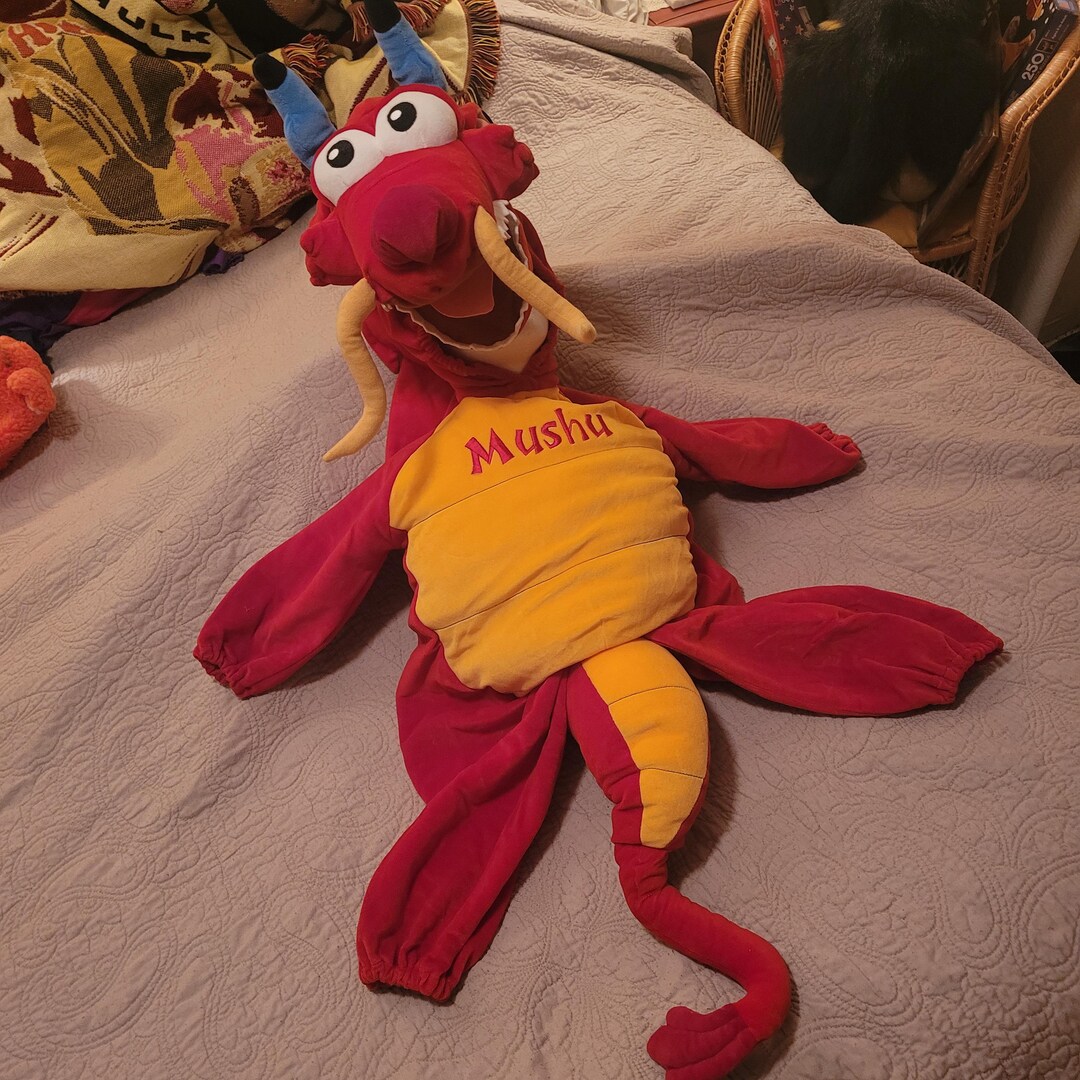 Vintage Mushu Mulan Dragon Halloween Costume Size 2T - Etsy