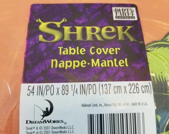 Shrek Table Cloth - Etsy