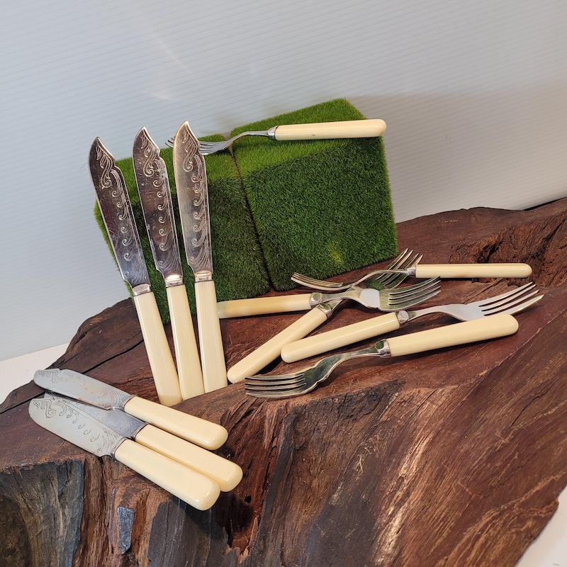 Fish Knife Vintage Epns - Etsy