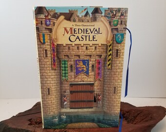 3d Castle Book - Etsy
