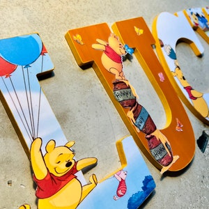 Original Pooh Lettering (pricing per Letter) - Etsy