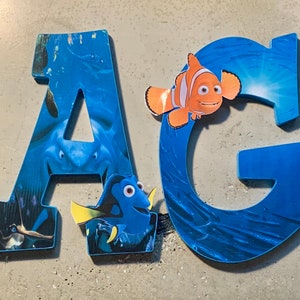 Finding Nemo Lettering (pricing per Letter) - Etsy