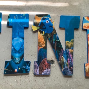 Finding Nemo Lettering (pricing per Letter) - Etsy