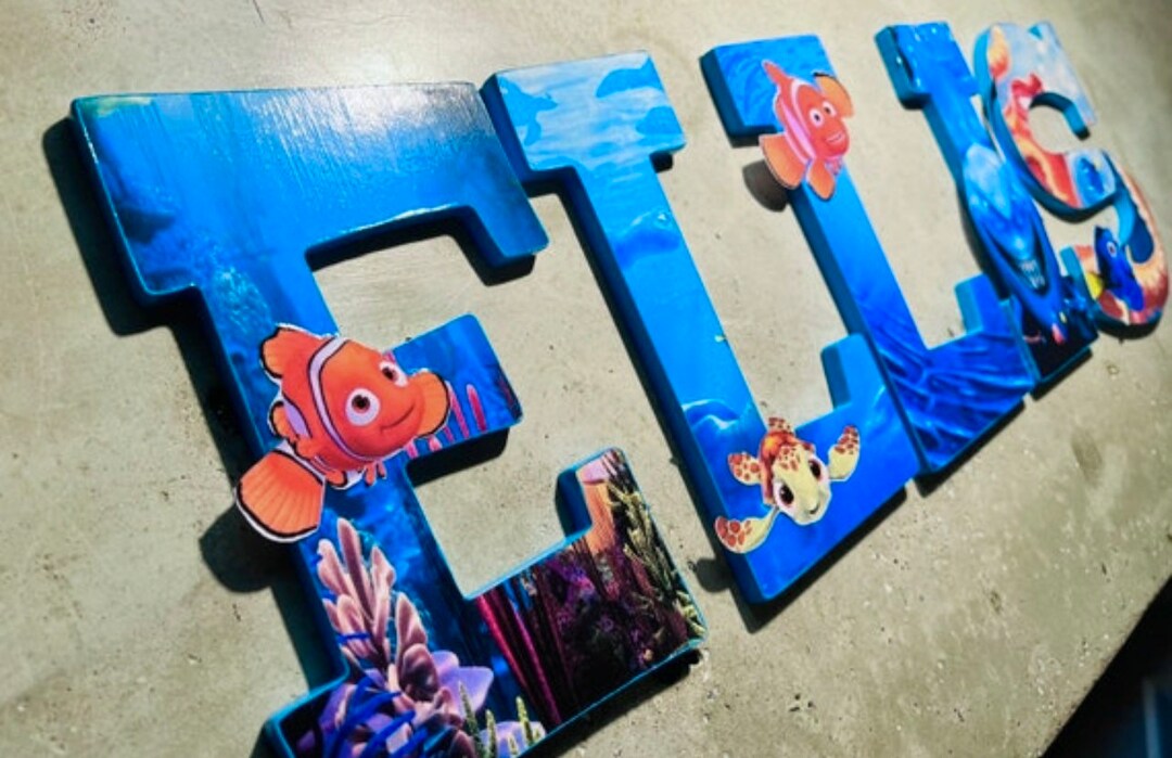 Finding Nemo Lettering (pricing per Letter) - Etsy