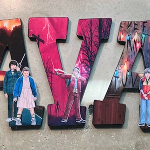 Stranger Things Lettering (pricing per Letter) - Etsy