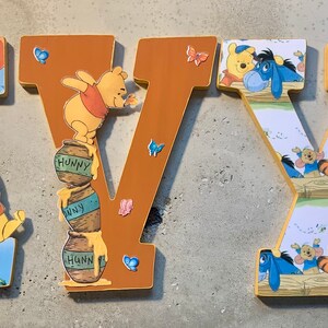 Original Pooh Lettering (pricing per Letter) - Etsy