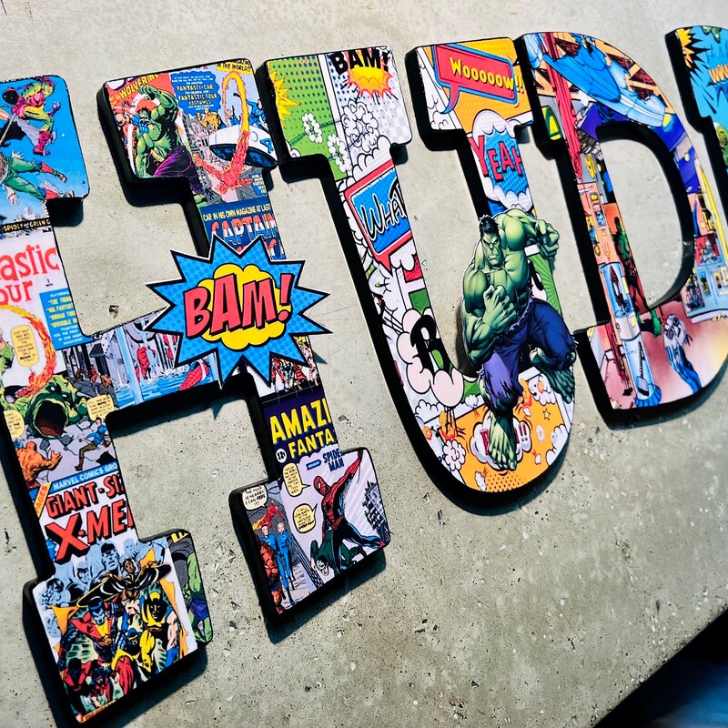 Comic Book Decor - Etsy