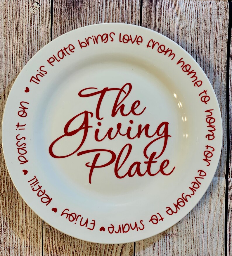 The Giving Plate | Etsy