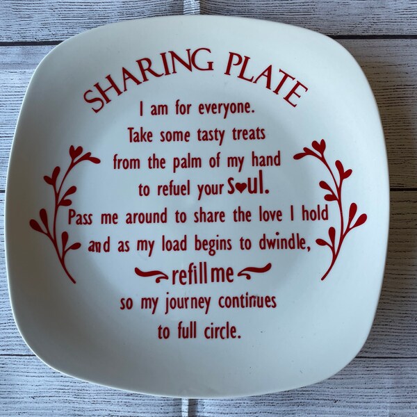 Giving Plate - Etsy