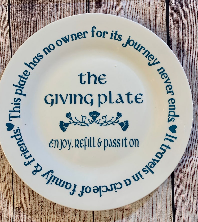 The Giving Plate | Etsy