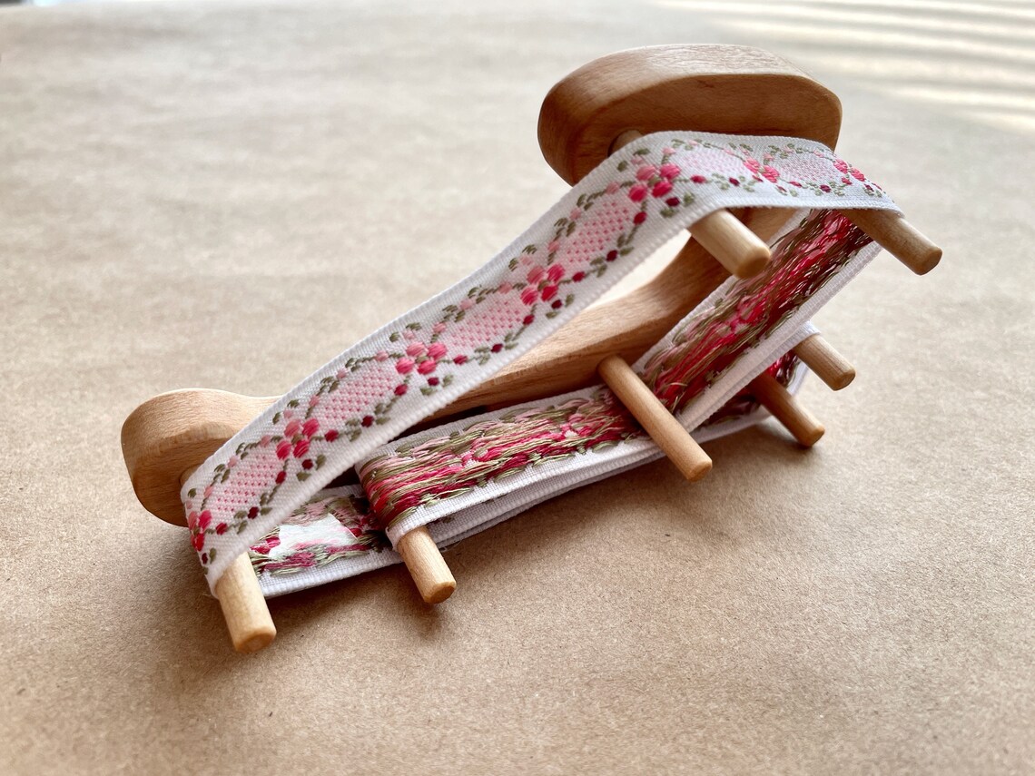 Inkle Loom Mini Wooden Christmas Holiday Ornament-creative - Etsy