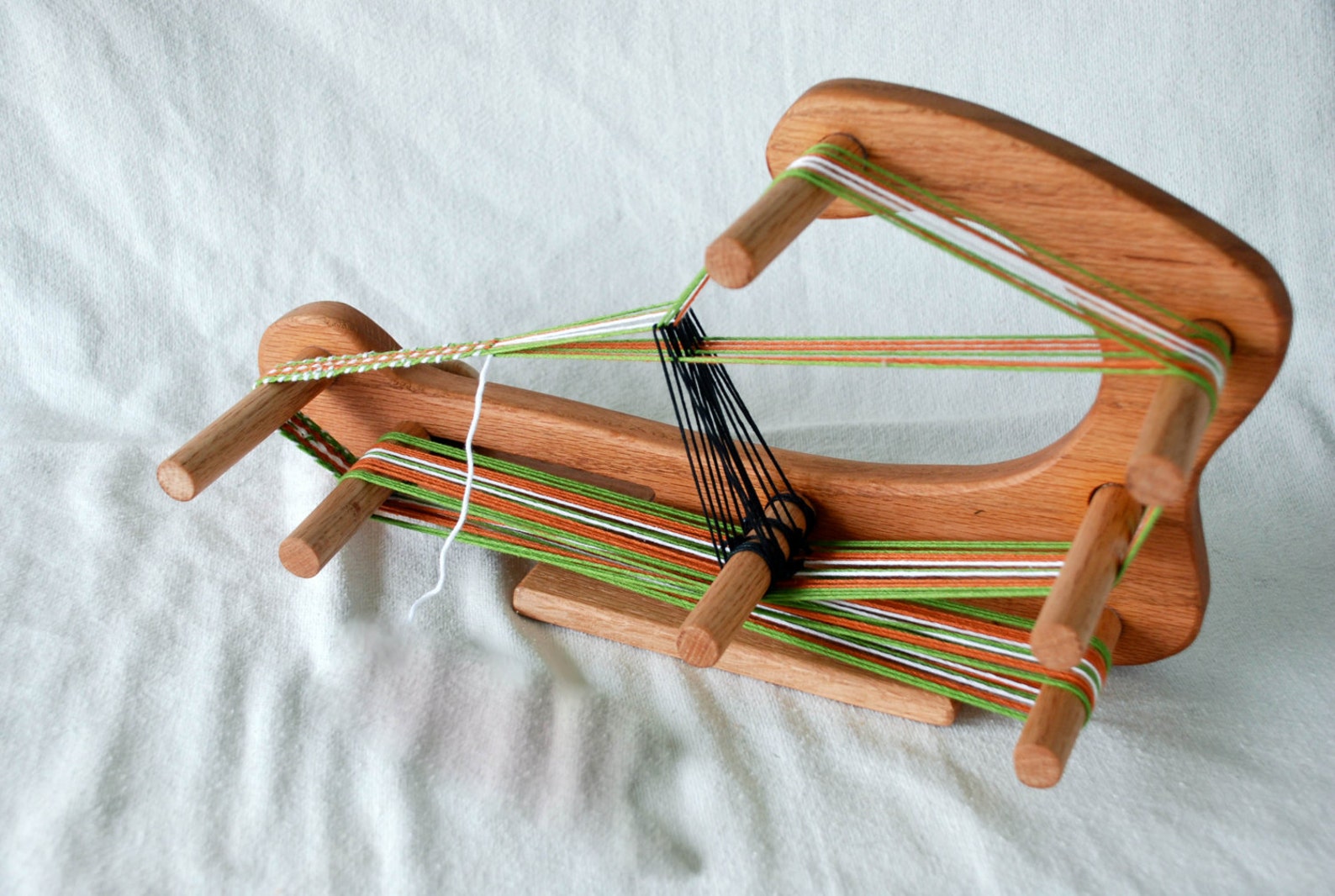 Loom-the Minstrel Inkle Small Travel Sized Weaving Loom-makes 5 Foot ...