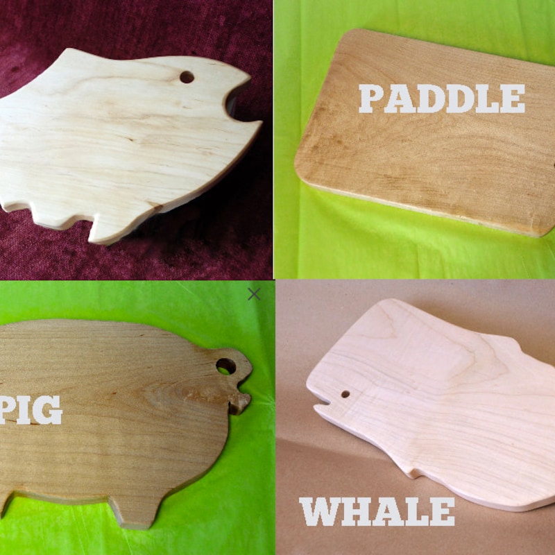 Wood Whale Cutting Board - Etsy