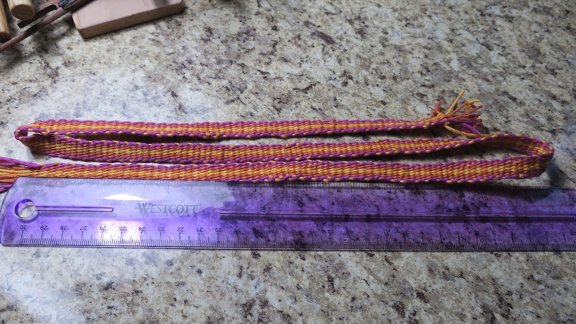 Loom-the Fiddle Inkle SUPER Tiny Small Travel Sized Weaving - Etsy