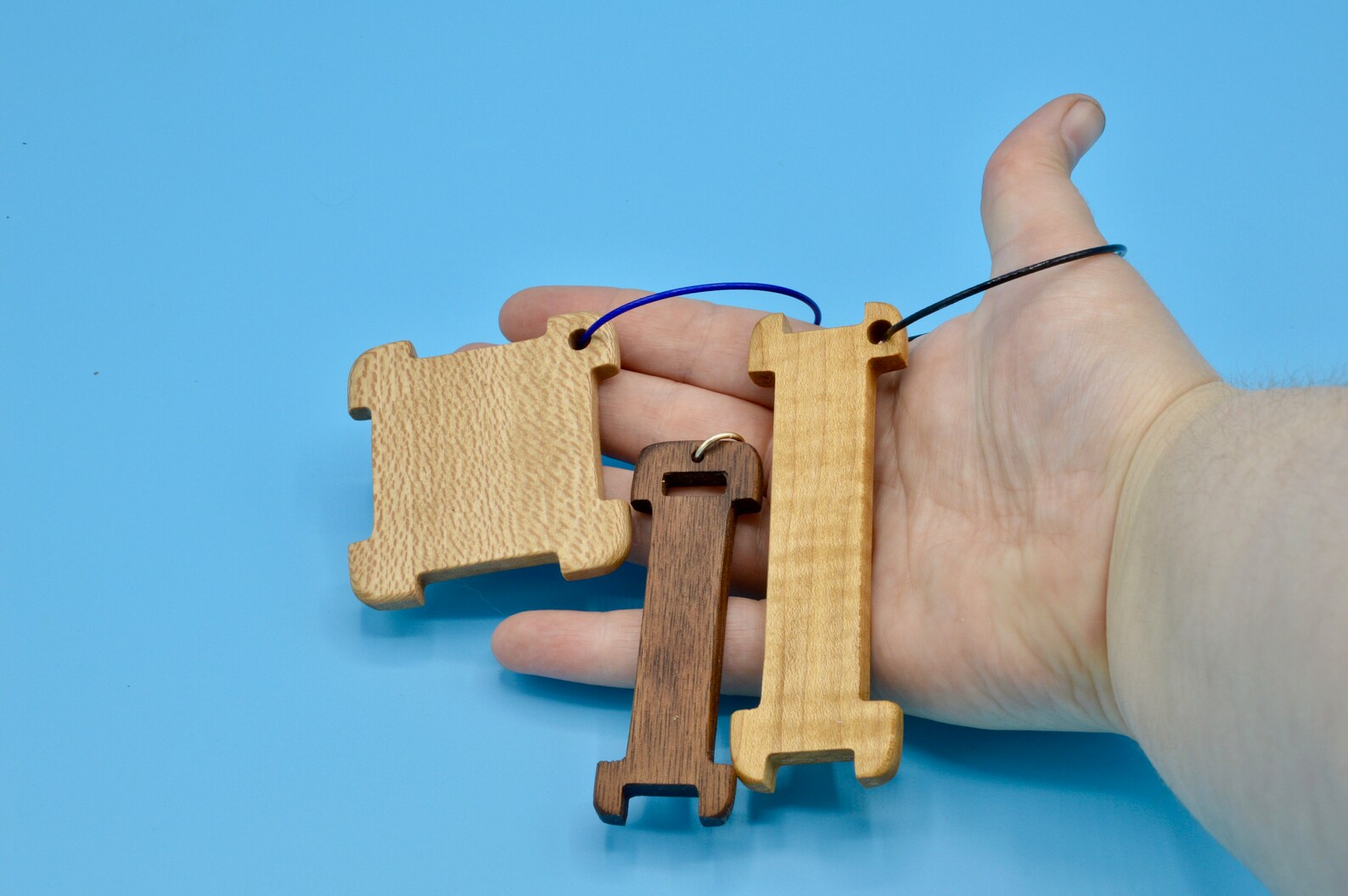 Kit-creative Display Blocks 3 Different Styles Keychain - Etsy