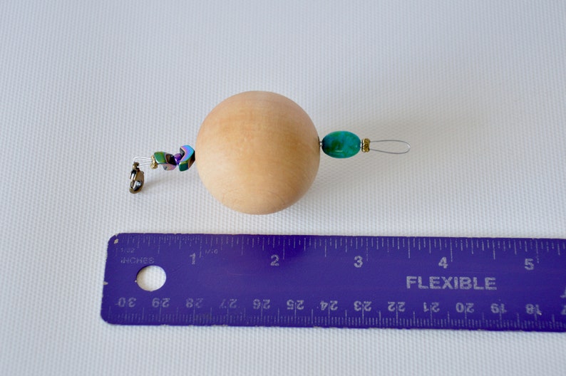 Tool-warp Weights One Pair of Cute Beaded Round Weights | Etsy