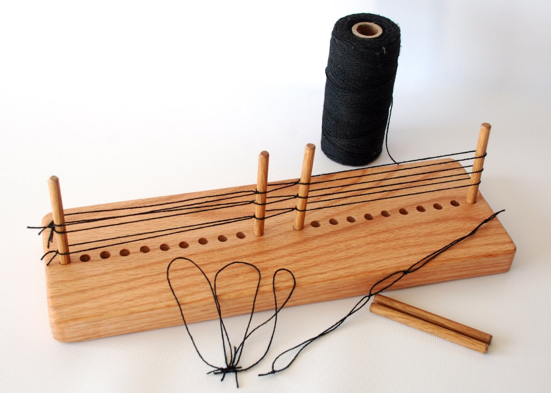 Tool-heddle Maker Jig for Creating String Wire Heddles for Rigid Heddle ...