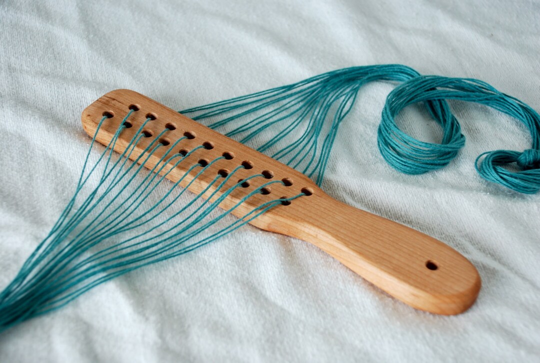 Tool-warping Paddle With 20 Holes for Preparing Warp With a Warping ...