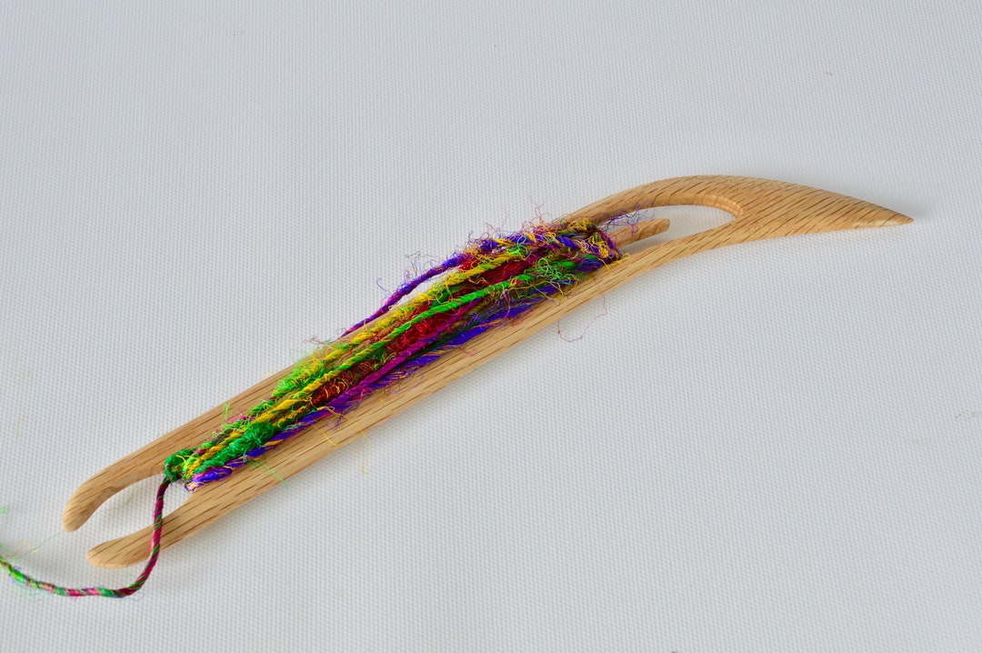 Shuttle-sami-style Shuttle for Small Loom Pick-up Weaving Card Inkle ...