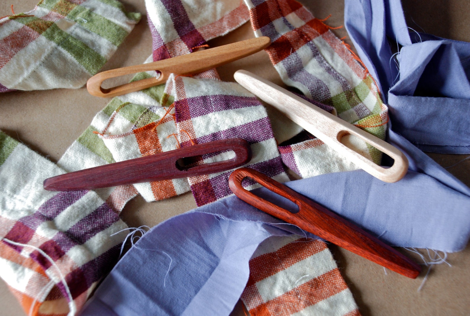 Tool-tooth Brush Rug Wooden Weaving Large Eye Needle Shuttle for ...