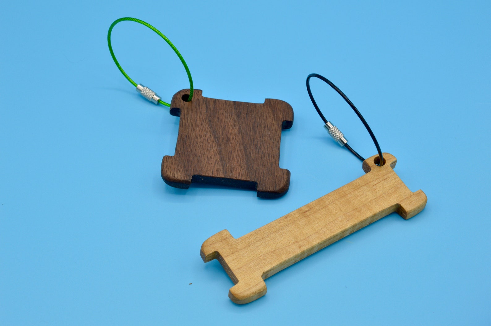 Kit-creative Display Blocks 3 Different Styles Keychain - Etsy