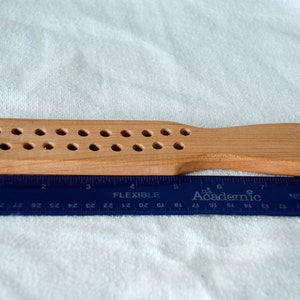 Tool-warping Paddle With 20 Holes for Preparing Warp With a Warping ...