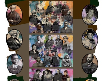 Black History Month Bulletin Board, Black History Month Posters ...