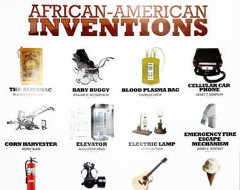 Black Inventors Poster - Etsy