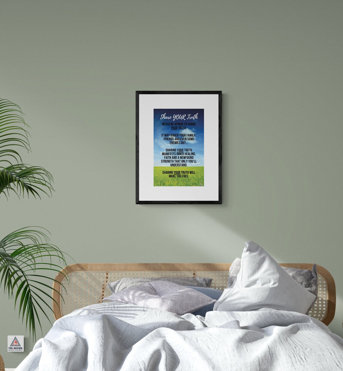 Share Your Truth Poster Truth Will Set You Free Inspirational Wall Art ...