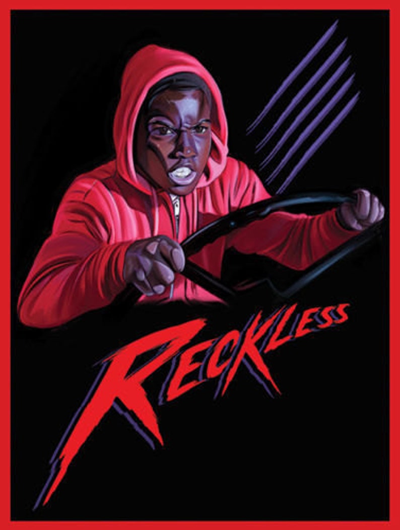 Reggie the Reckless Poster Friday the 13th Part 5 Art Print 18x24 - Etsy