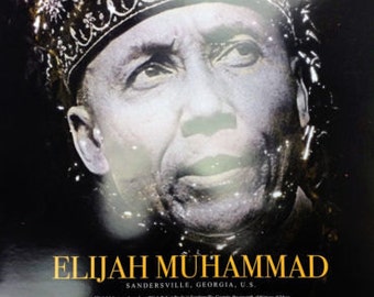 Elijah Muhammad Poster - Etsy