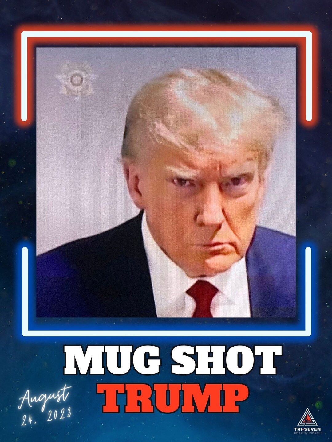 Donald Trump Mug Shot Poster Photo Mugshot Parody Wall Art Print, 18x24, Unframed - Etsy