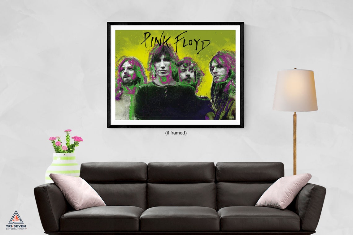 Pink Floyd Poster Music Wall Art Print 24x18 | Etsy