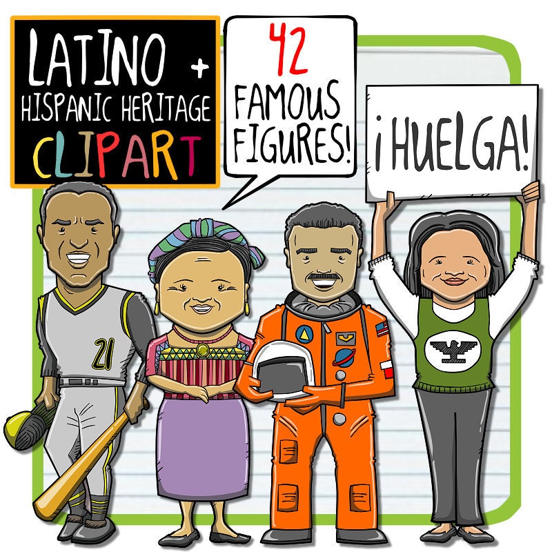 Hispanic Heritage Clipart - Etsy