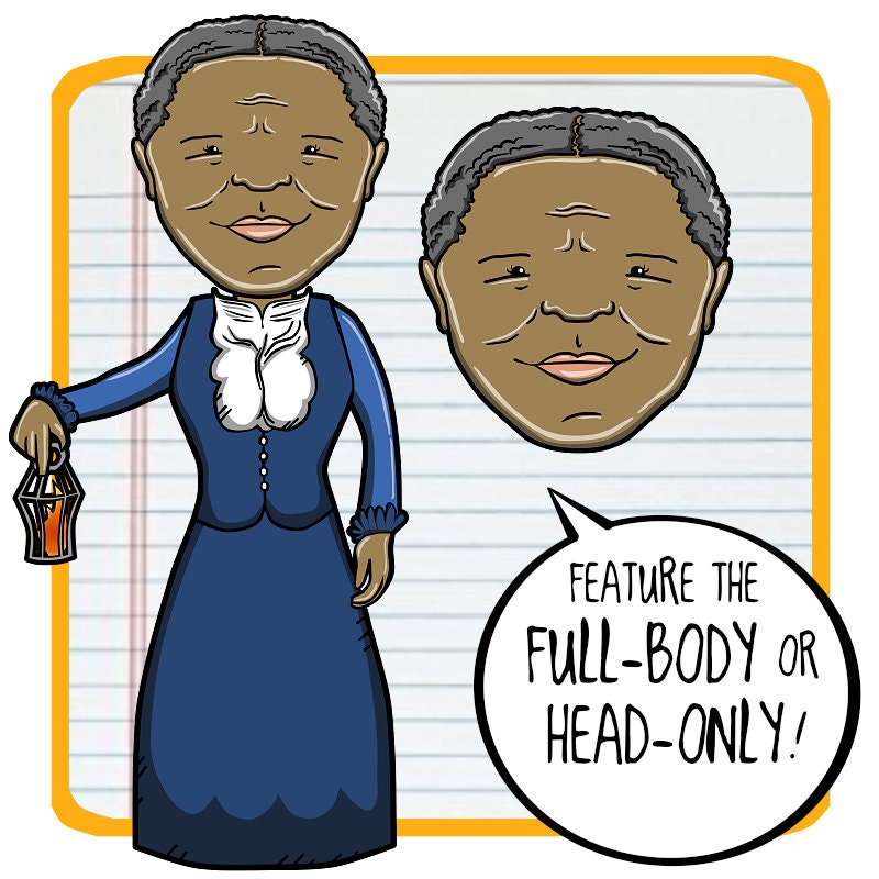 Little Leaders, Bold Women in Black History Clip Art - Etsy