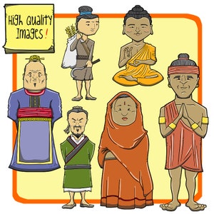 People of Ancient Civilizations Clip Art Bundle - Etsy