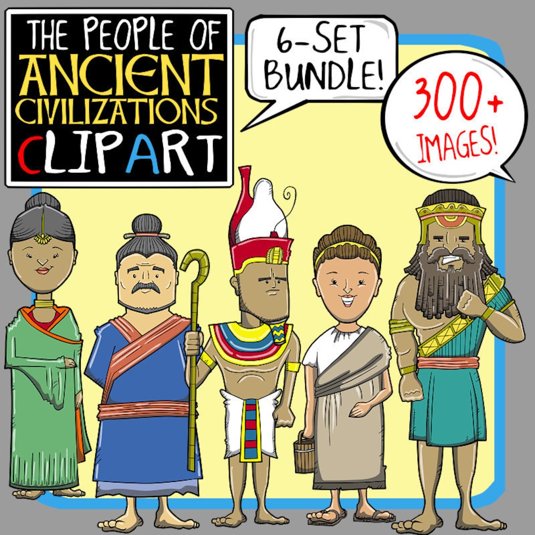 Mesopotamian People Clipart Image