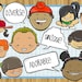 Multicultural School Kids / Students / Children Clip Art - Etsy
