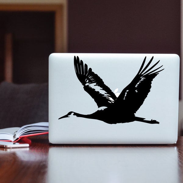 Crane Wall Decal - Etsy
